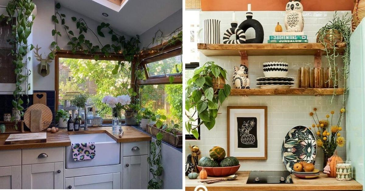 21 Kitchen Room Decorating Ideas With Plants