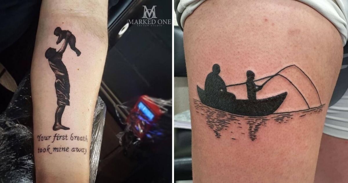 Top Matching Father-Son Tattoo Ideas And Designs To Show Love That Will ...