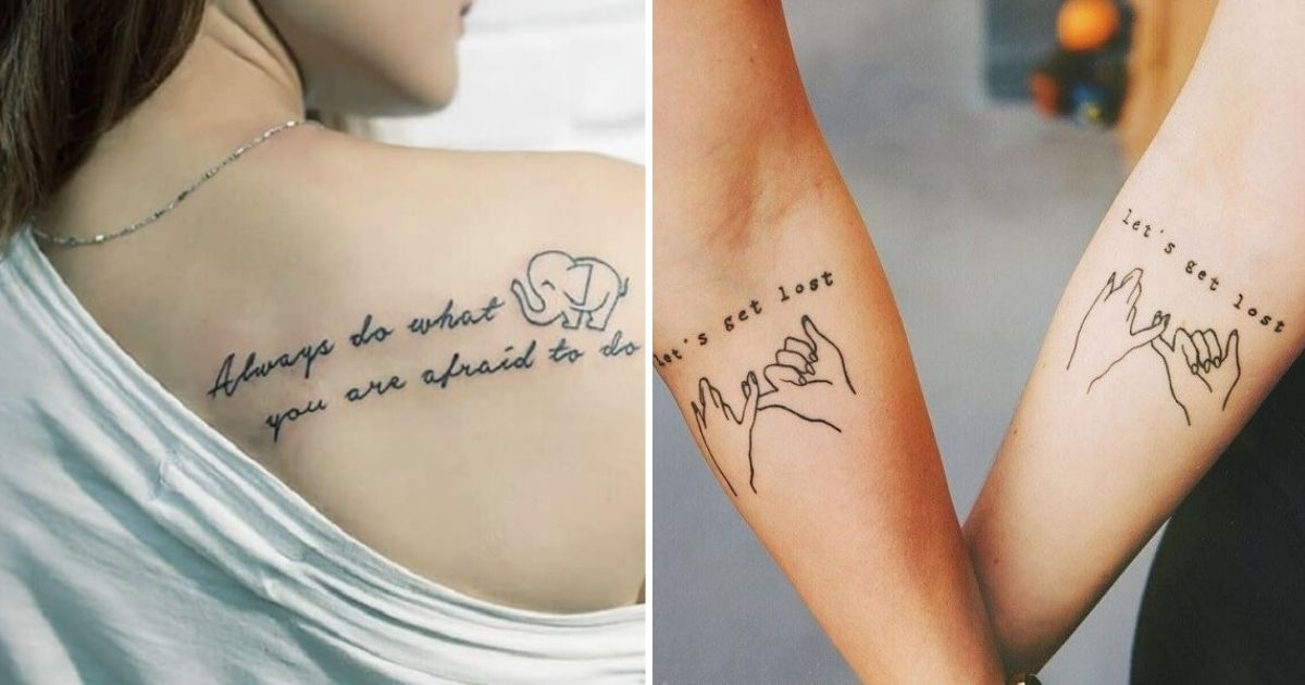 20+ Quote Tattoos For Women That Look Damn Attractive