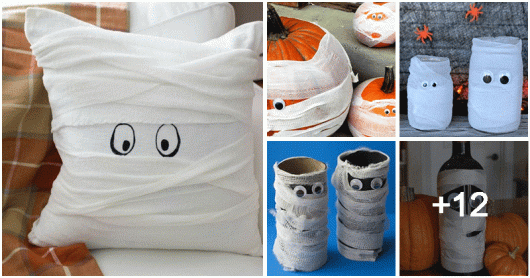 17 DIY Mummy Halloween Crafts For Your Kids