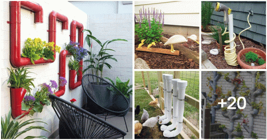 25 Easy DIY PVC Pipe Garden Projects