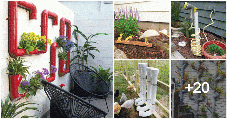 25 Easy DIY PVC Pipe Garden Projects