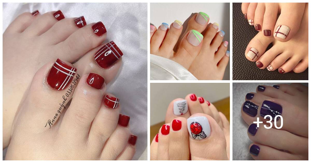 30+ Toenail Designs To Start A Perfect New School Year