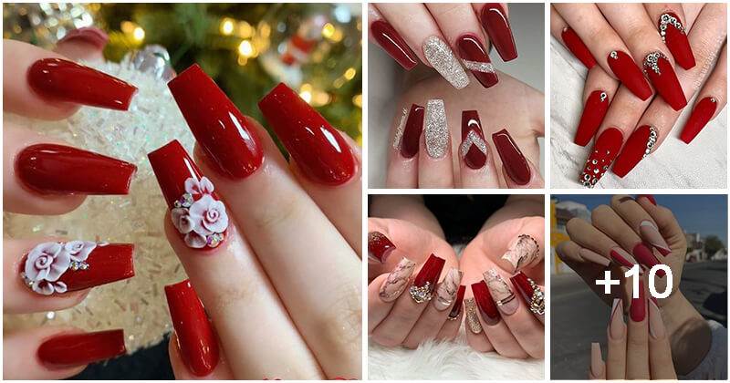 Ladies Should Save These 10 Spectacular Red Acrylic Nails