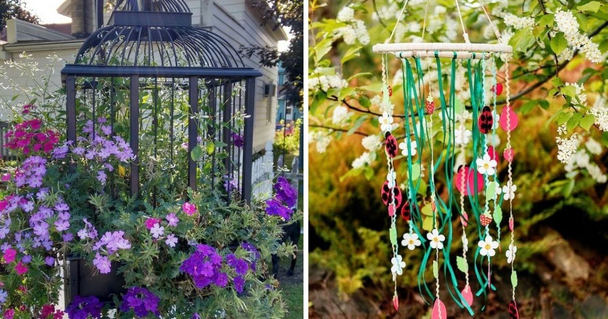 19 Amazing DIY Hanging Crafts To Spruce Up Your Yard