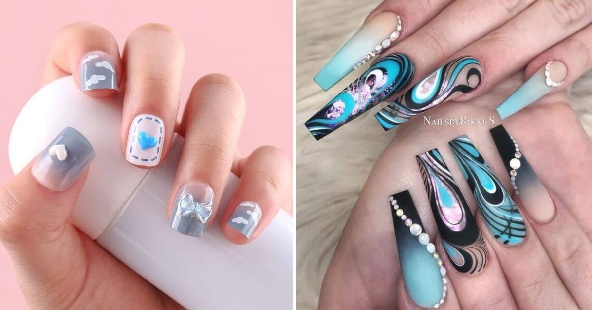 35 Amazing Acrylic Nail Art Designs That Prove Elaborate Manicures Are ...