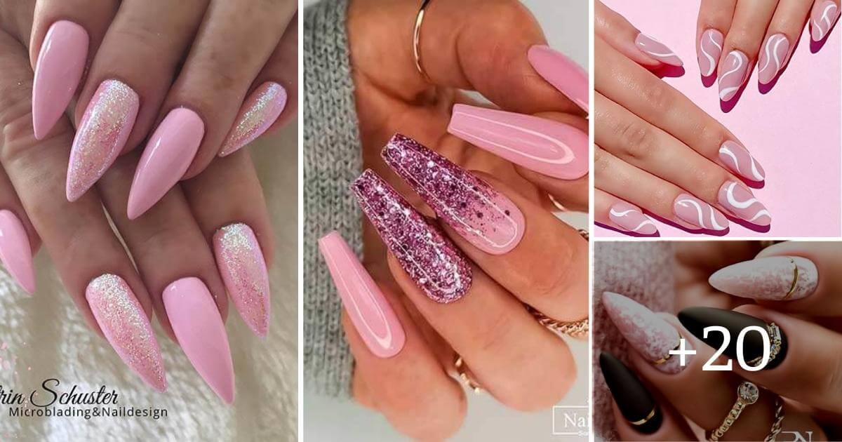 20+ Pink Nail Designs You Should Try For A Romantic Year