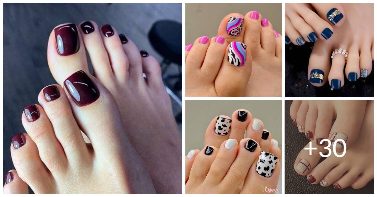 32 Cute Toenail Designs That Make Having Feet More Fun