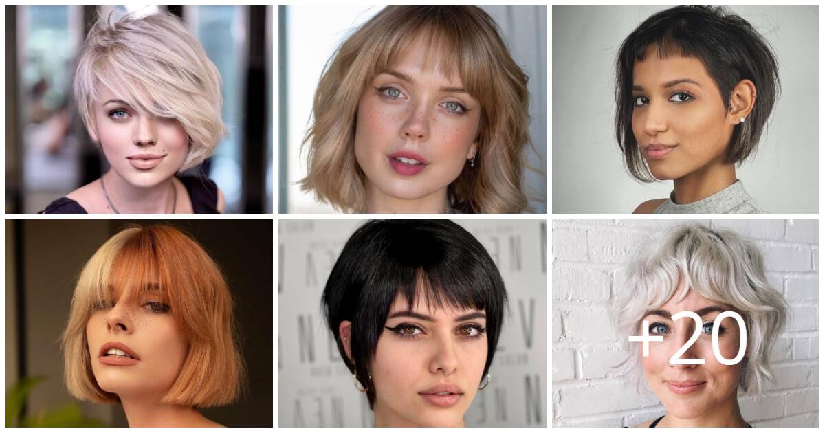 25+ Short Hairstyles With Bangs For Your New Trendy Look In This Year