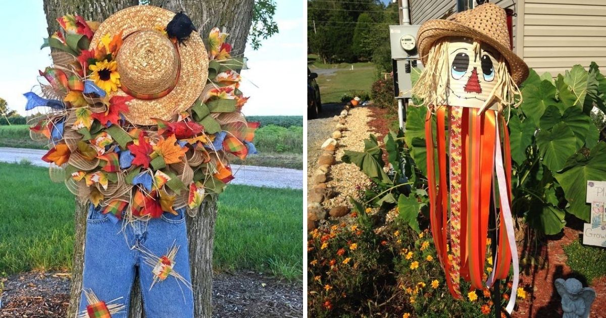 20 Cool DIY Scarecrow Ideas For A Funny Garden Look