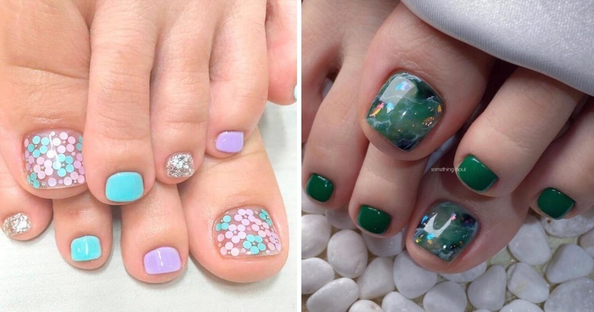 20+ Cute Toe Nail Designs That Make Having Feet More Fun
