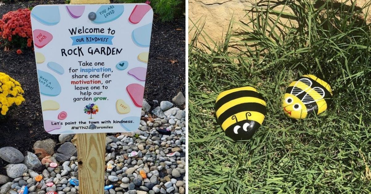 Easy and Fun Painted Pebble Garden Art Ideas