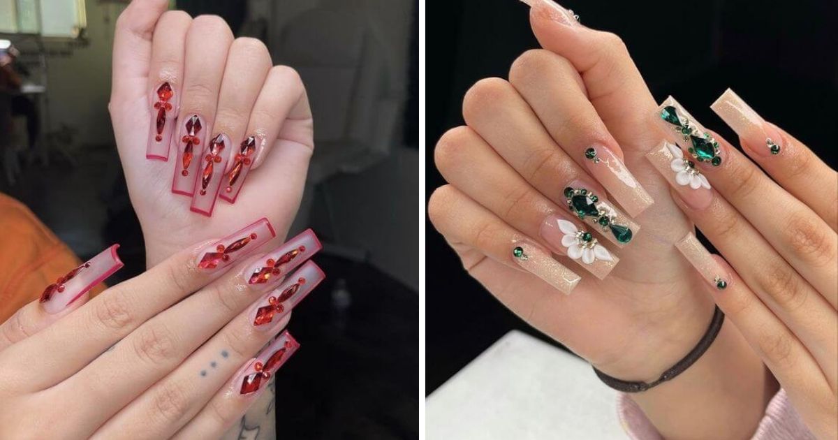 35 Long Nail Designs That Will Take Your Manicure To The Next Level