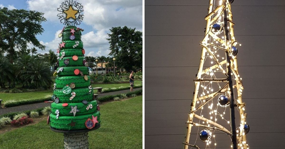 16 Strange DIY Backyard Christmas Tree Ideas For An Impressive Look