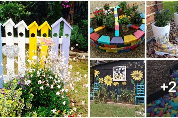 19 Upcycled Growing Support Ideas