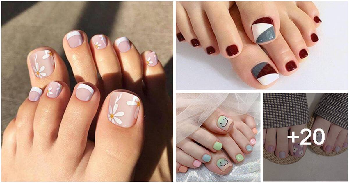 25 Cute Toenail Ideas For More Fun In The Sun