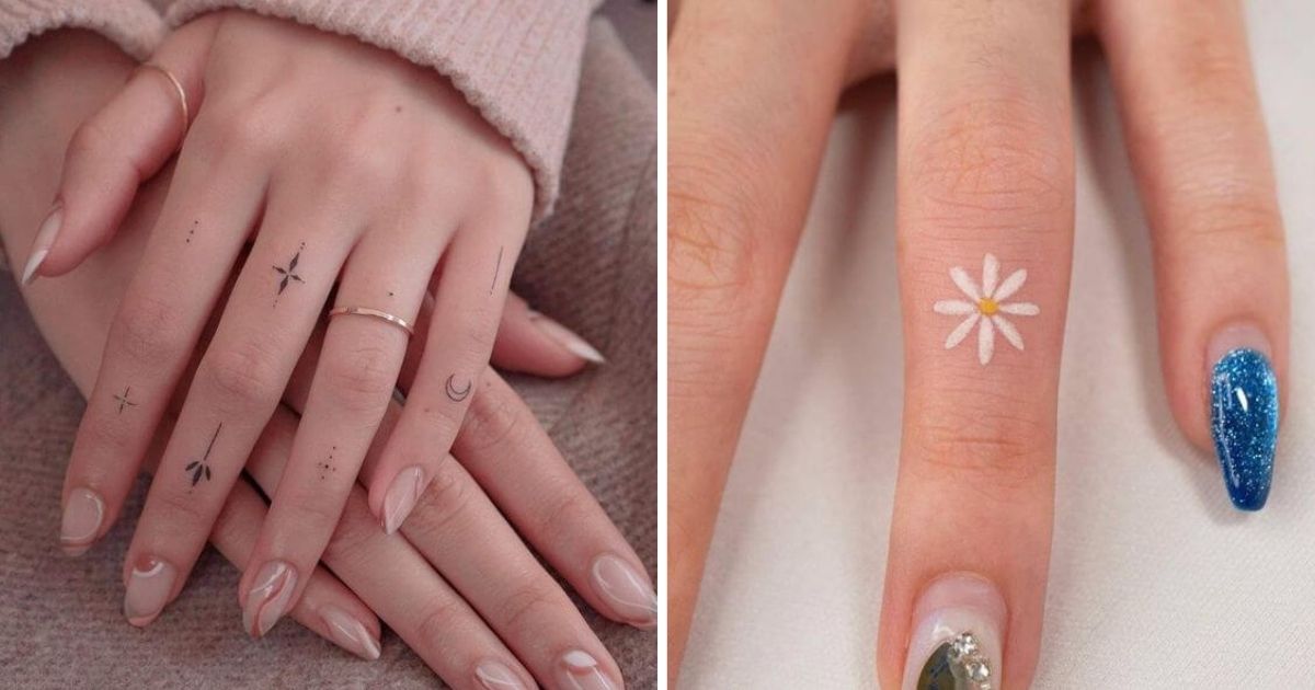 25 Cute Finger Tattoos That Might Just Inspire You To Ditch Your Rings