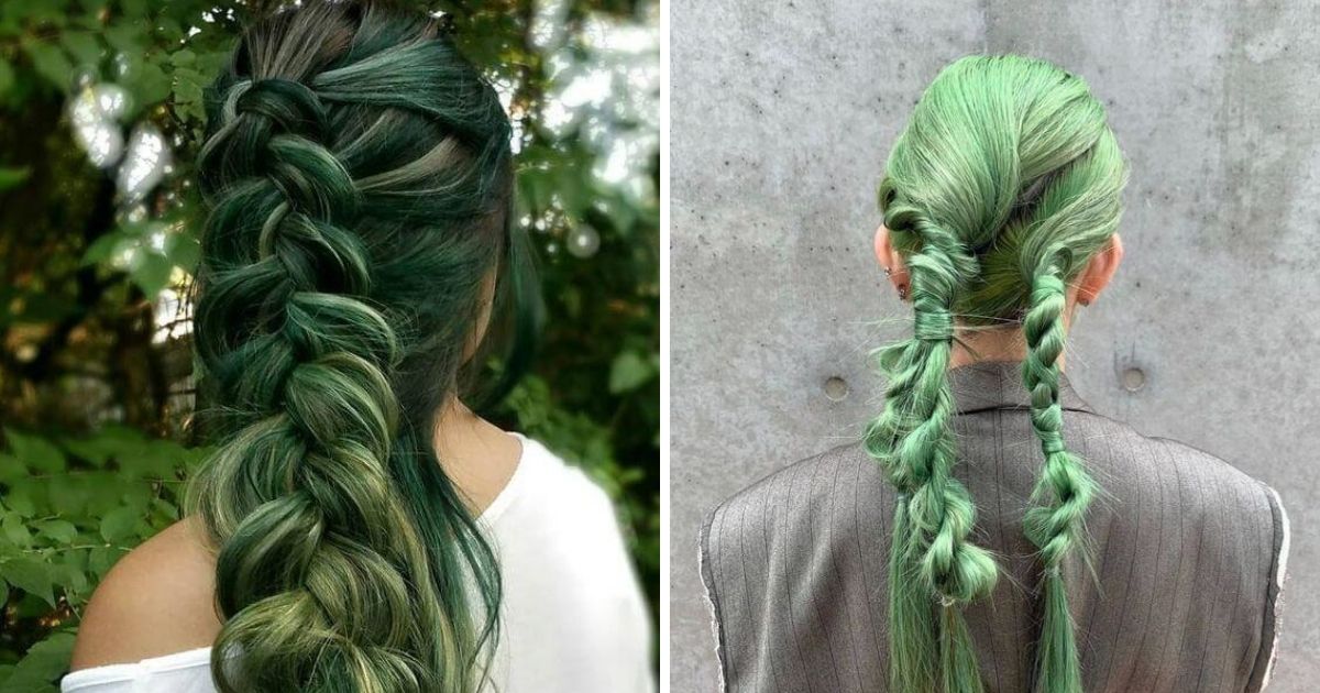 25 Captivating Ideas For Green Hair That Will Inspire You To Take The ...