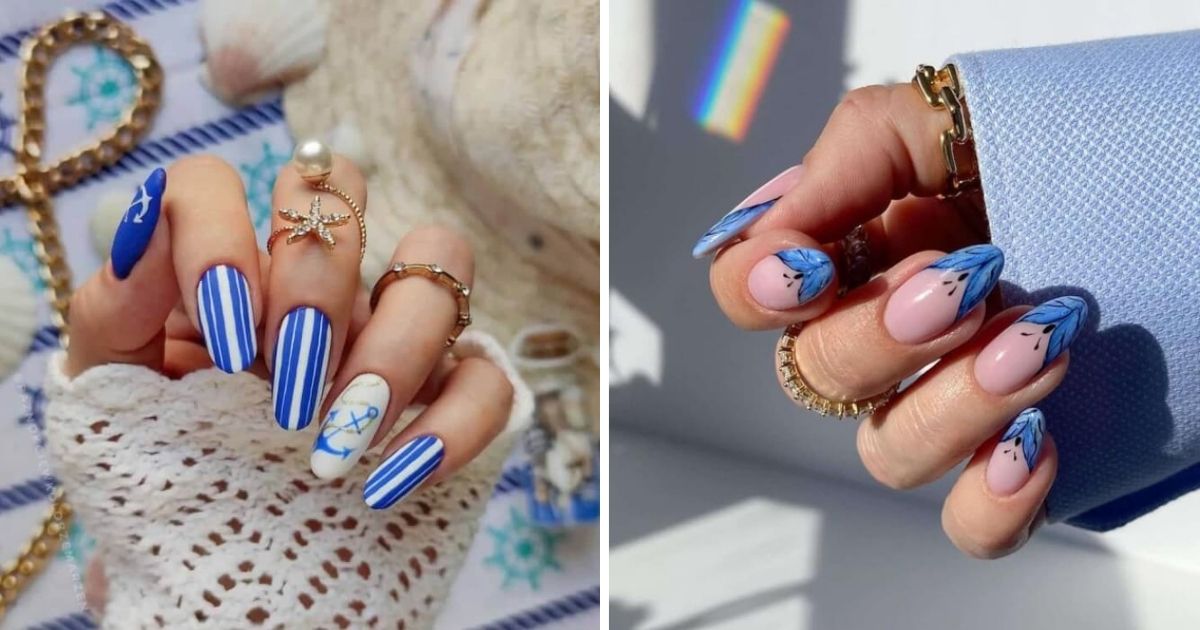 40 Blue Nail Designs Belong In The Nail-Art Hall Of Fame