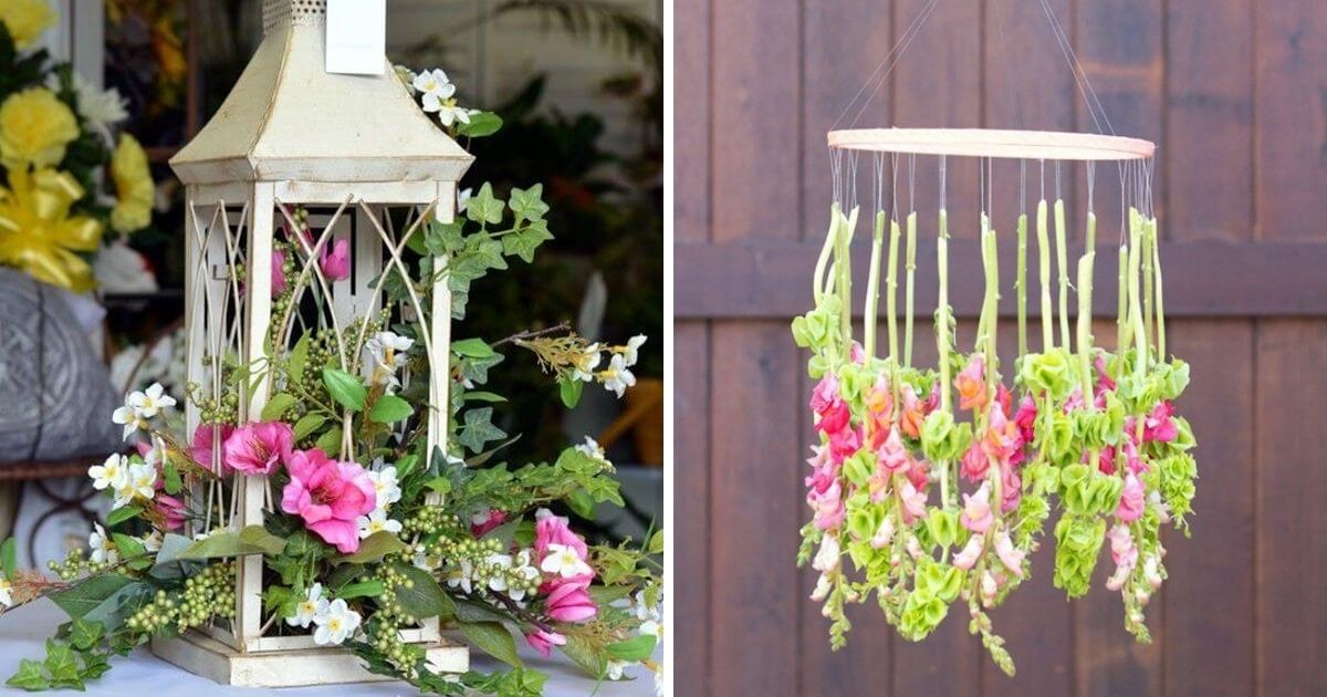 24 DIY Spring Home Decor Ideas And Crafts