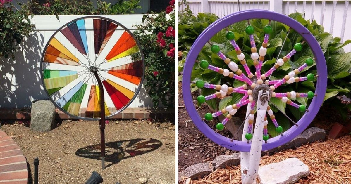 25 Utterly Clever Projects To Reuse Old Wheels in Your Garden