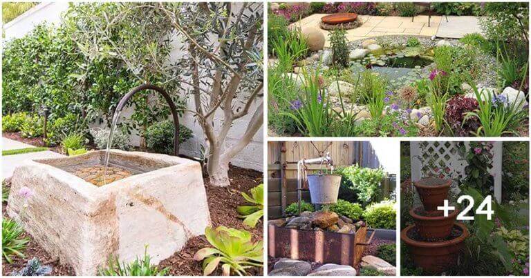 28 Jaw-Dropping Water Feature Ideas for Yard Corner