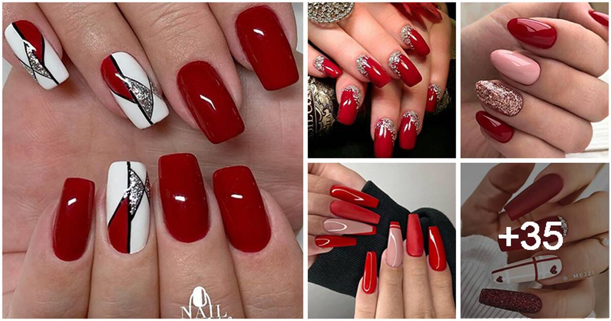 37 Red Nail Ideas That Are Nothing But Boring