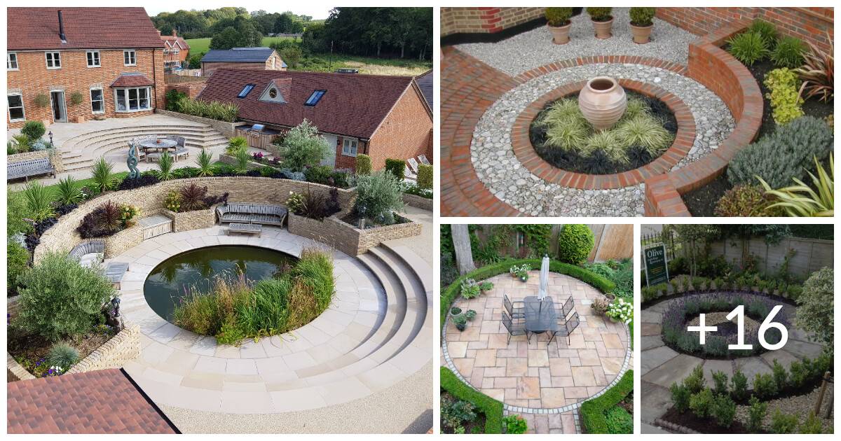 20 In The Round Garden Ideas
