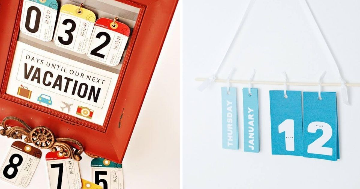 20 Best DIY Calendar Ideas To Add Your Own Style