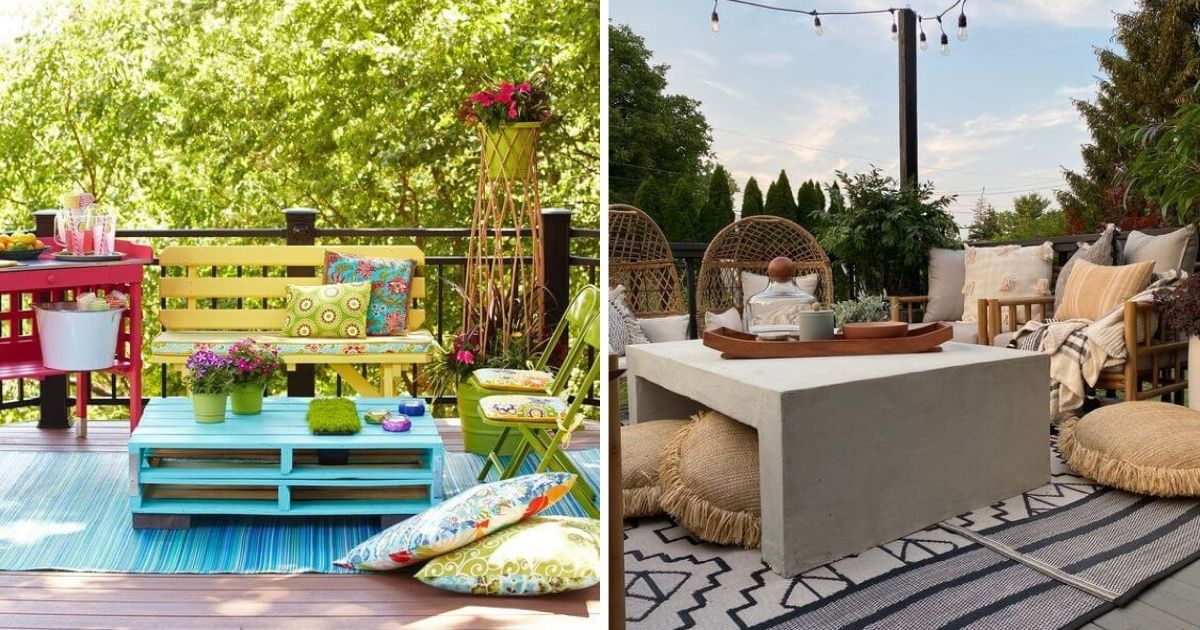 24 Creative DIY Patio Coffee Table Ideas On A Budget