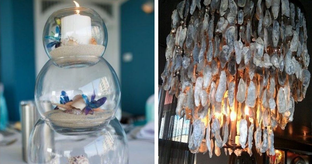 31 DIY Home Decoration Ideas With Seashells