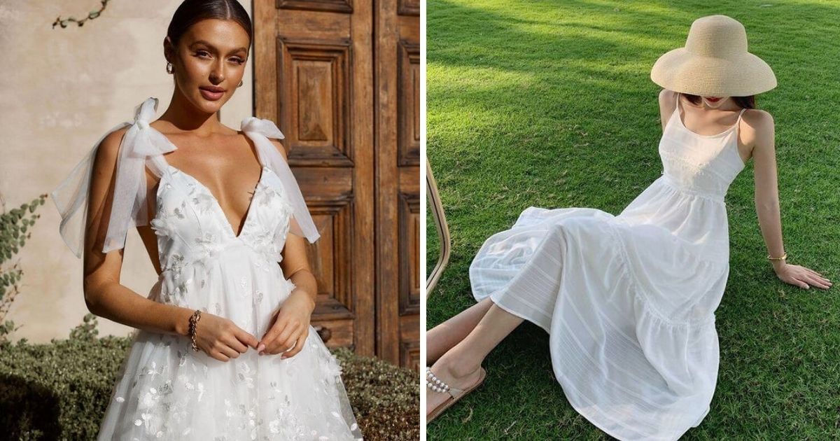 33 White Dresses That Are The Epitome Of Elegant High Fashion