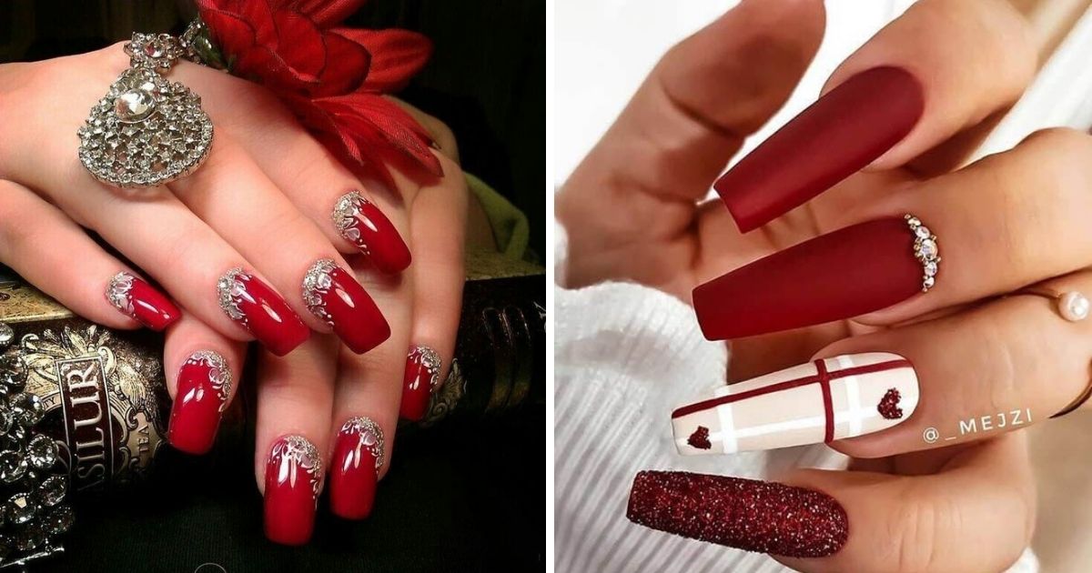 37 Red Nail Ideas That Are Nothing But Boring