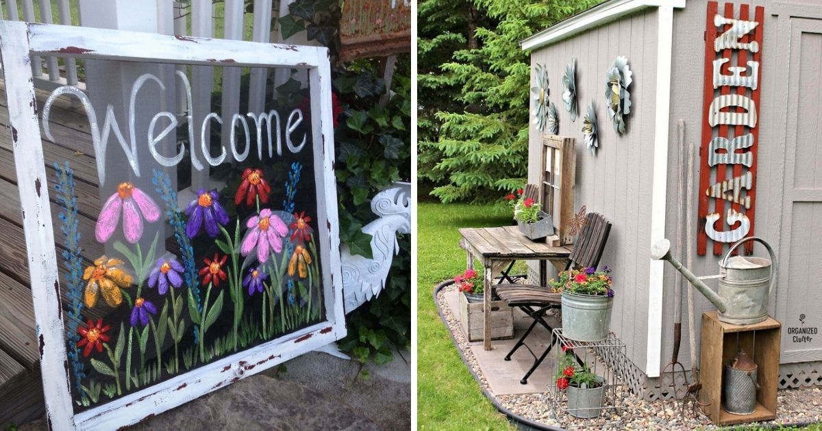 43 Homemade Garden Signs For Your Garden
