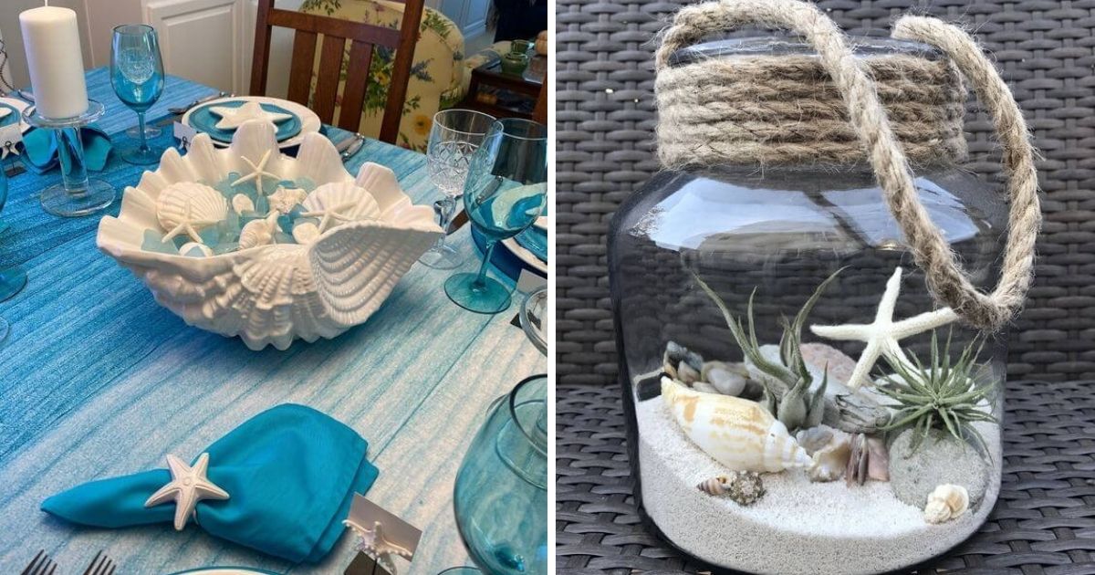 26 Beach-Themed Centerpieces To Add Coastal Charm To Your Table