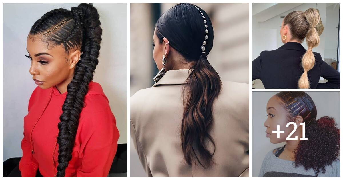 25 Fun Ways To Up Your Ponytail Game From Boring To Chic