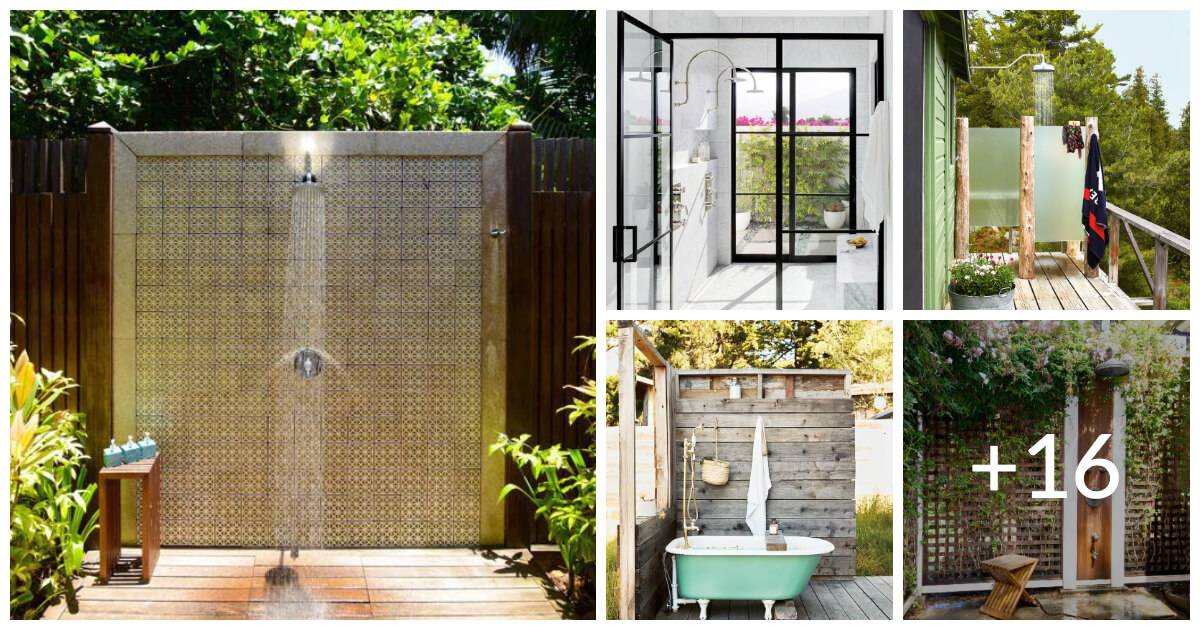 20+ Outdoor Showers Stunning In Every Way