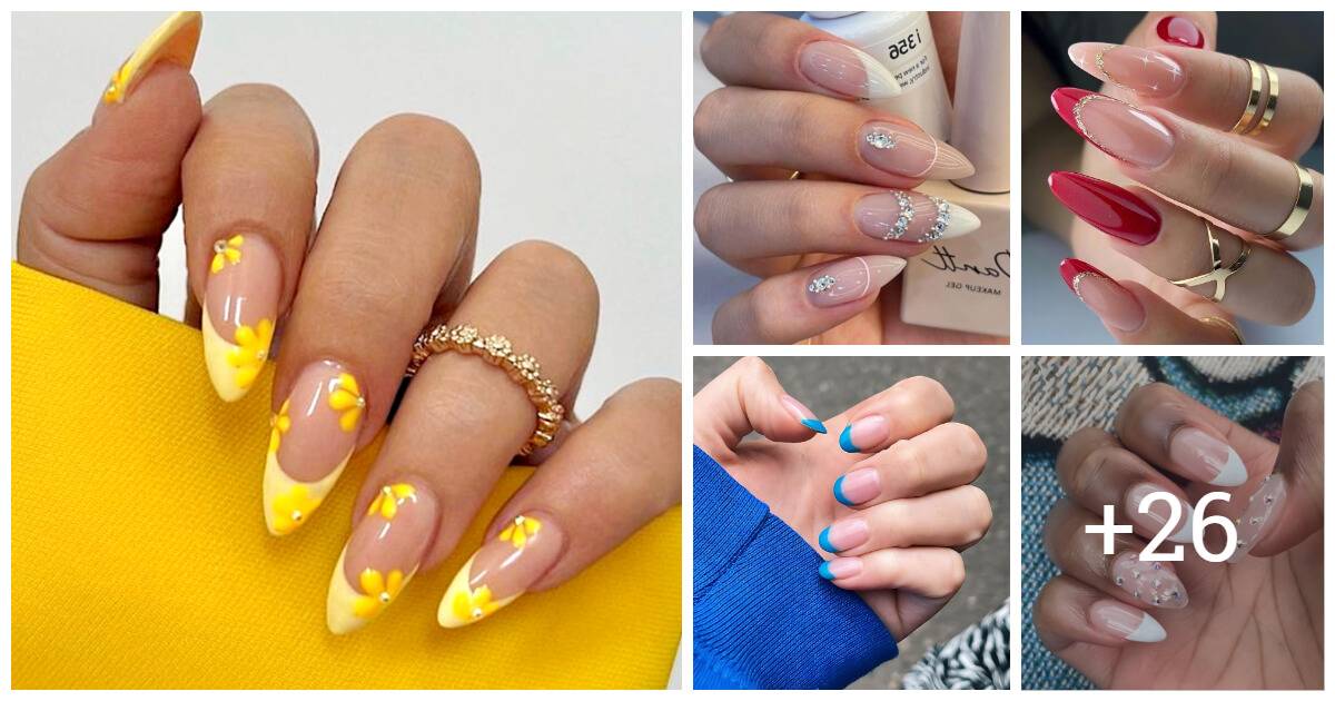 30 Colourful French Manicure Ideas For Classy Ladies