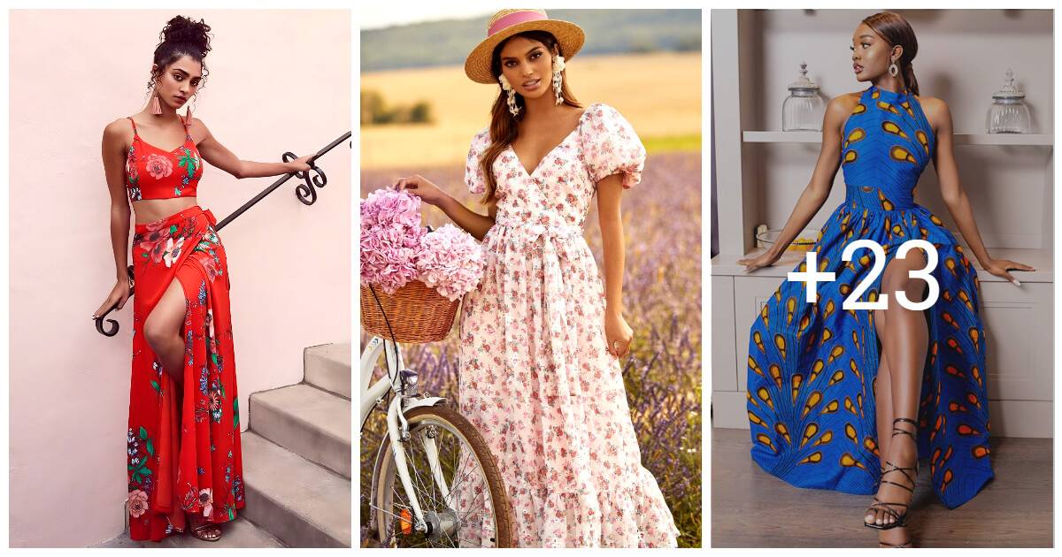 25 Stunning Spring Maxi-Dress Styles That Are Anything But Boring