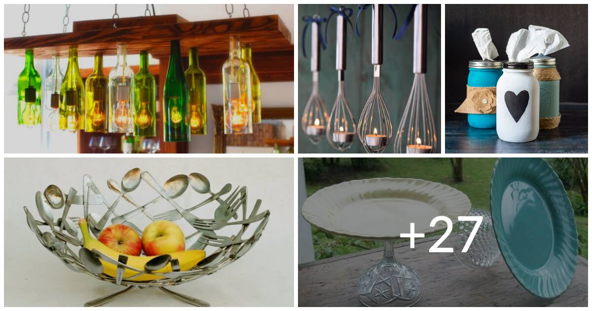 32 Brilliant Ideas To Repurpose Your Used-To-Be Kitchen Items