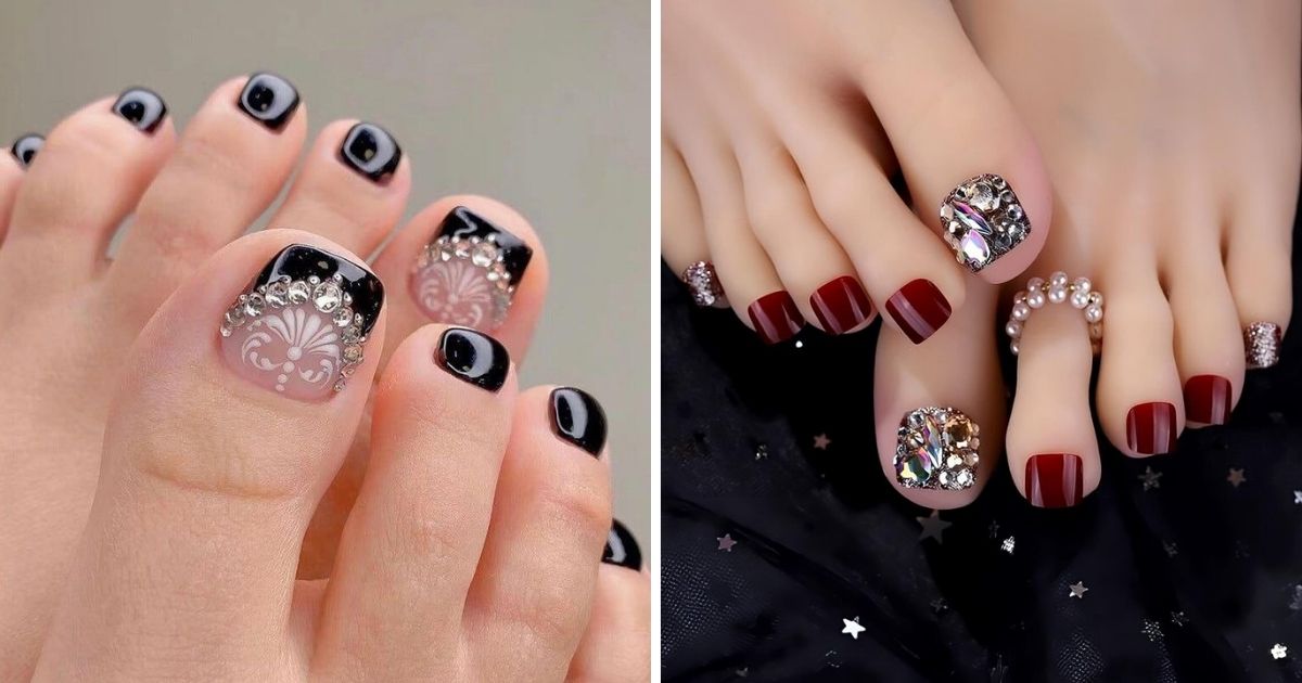 35 Toe Nail Designs To Make Your Feet 10 Times Prettier