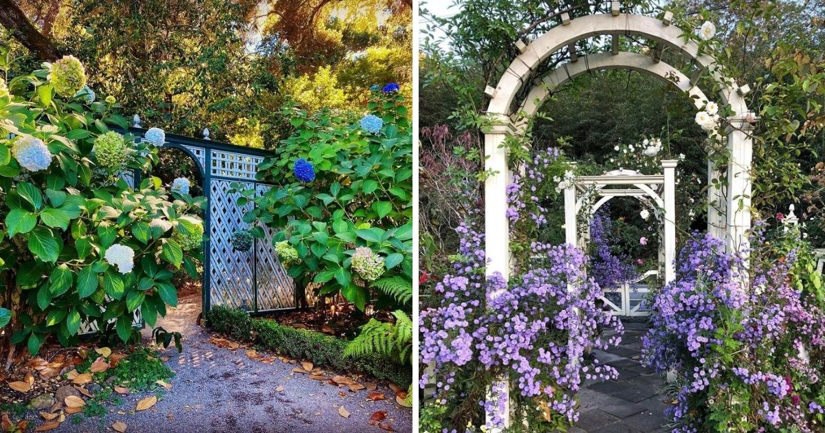 20+ Gorgeous Garden Gate Landscaping Ideas