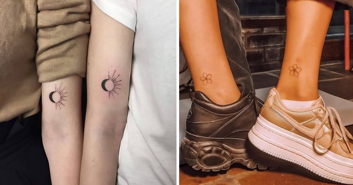 30 Best Friend Matching Tattoos That You And Your BFF Need To Get ASAP