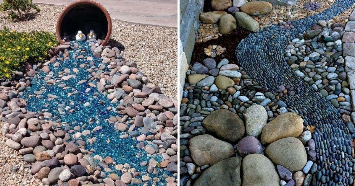 40 Best River Rock Landscaping Ideas for Your Next Outdoor Projects