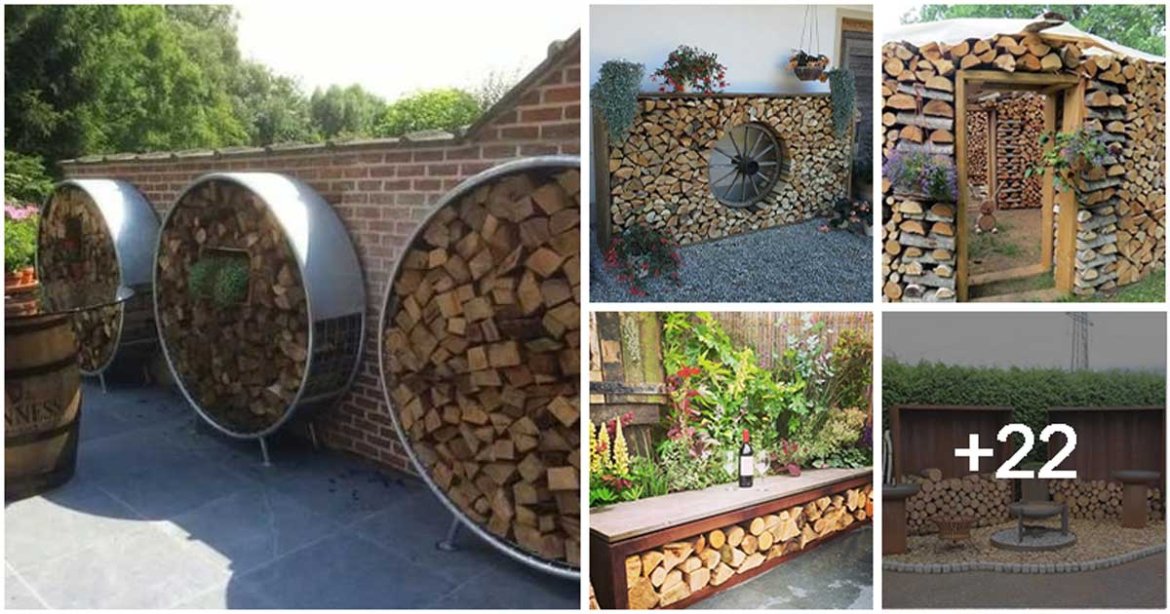 27 Easy DIY Fire Wood Rack Ideas