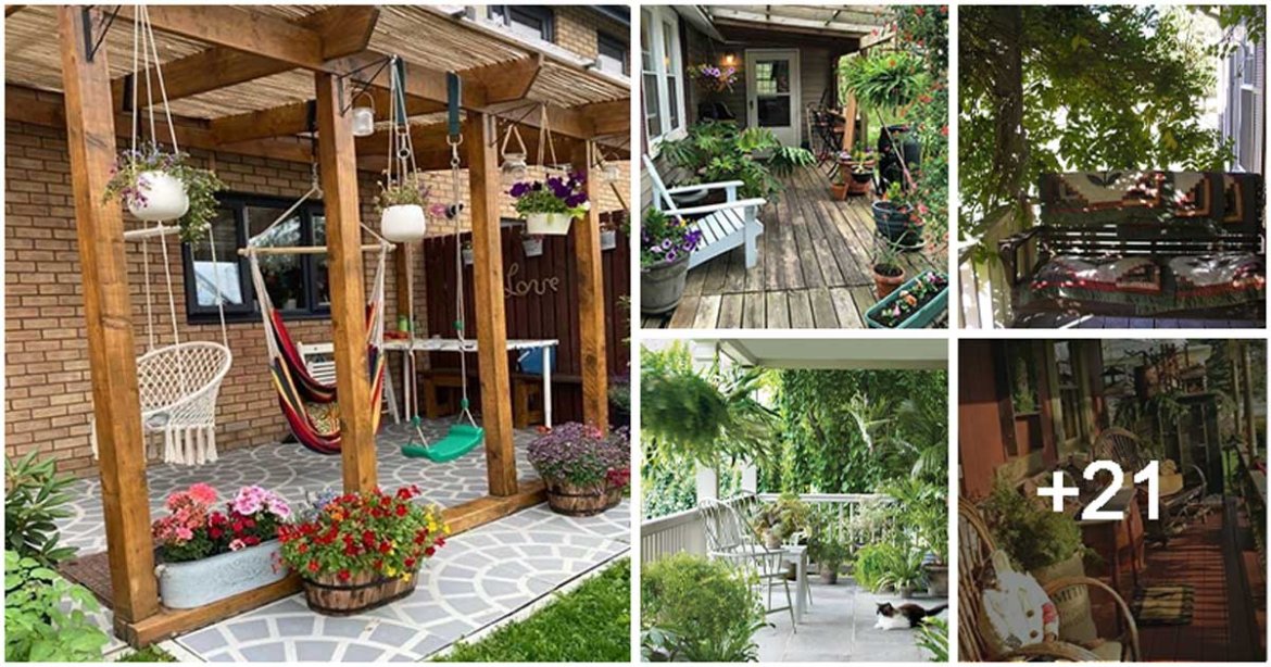 26 Beautiful Porch Projects for The Perfect At-Home Time