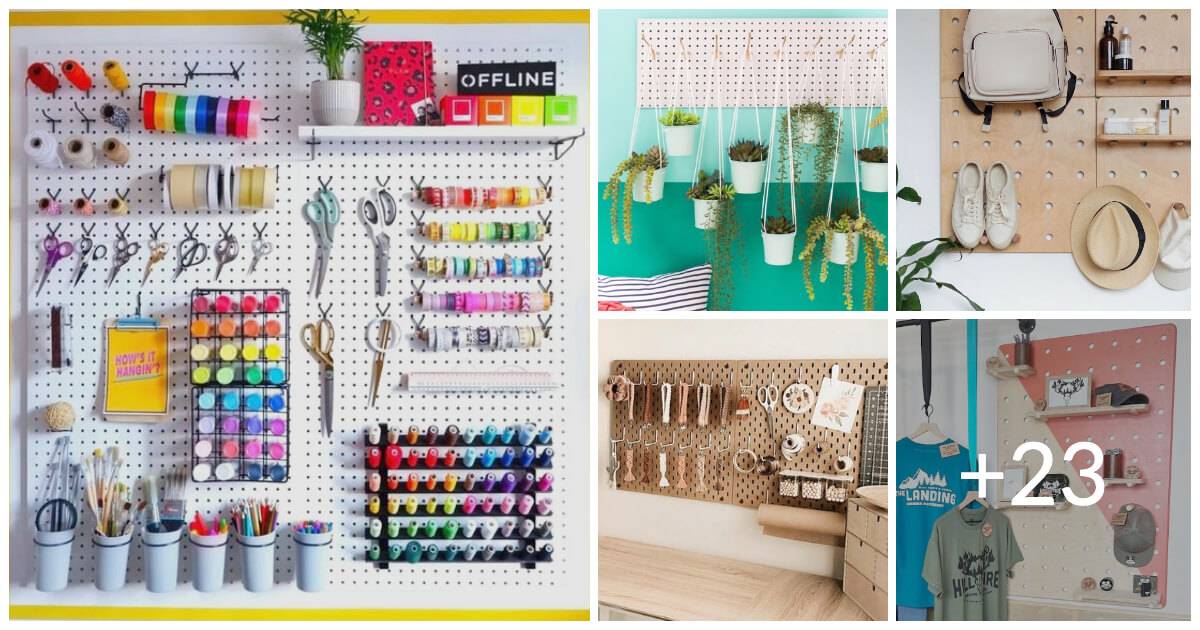 28 Great Pegboard Organization And Design Ideas