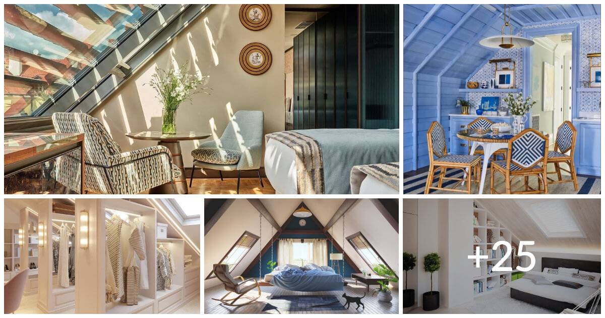 30 Creative Attic Design Ideas