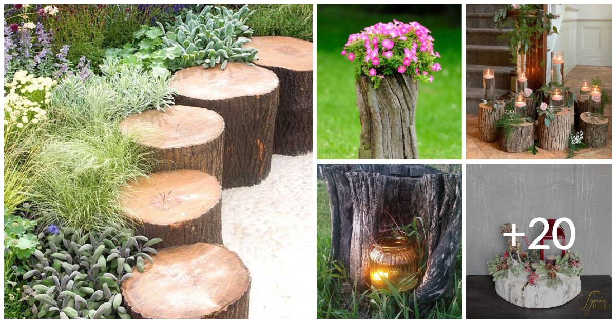 25 DIY Tree Stump Ideas To Spruce Up Every Corner