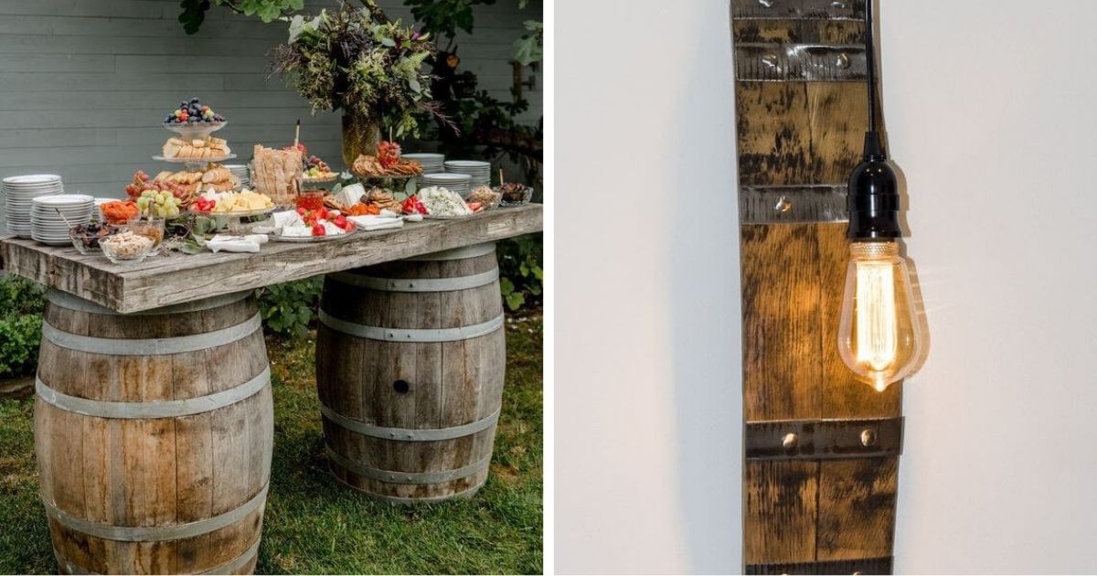 20 DIY Creative And Helpful Wine Barrel Ideas You’ll Want to Try